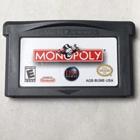 Nintendo | Other | Monopoly Game Boy Advance Game Nintendo Gameboy Gba ...